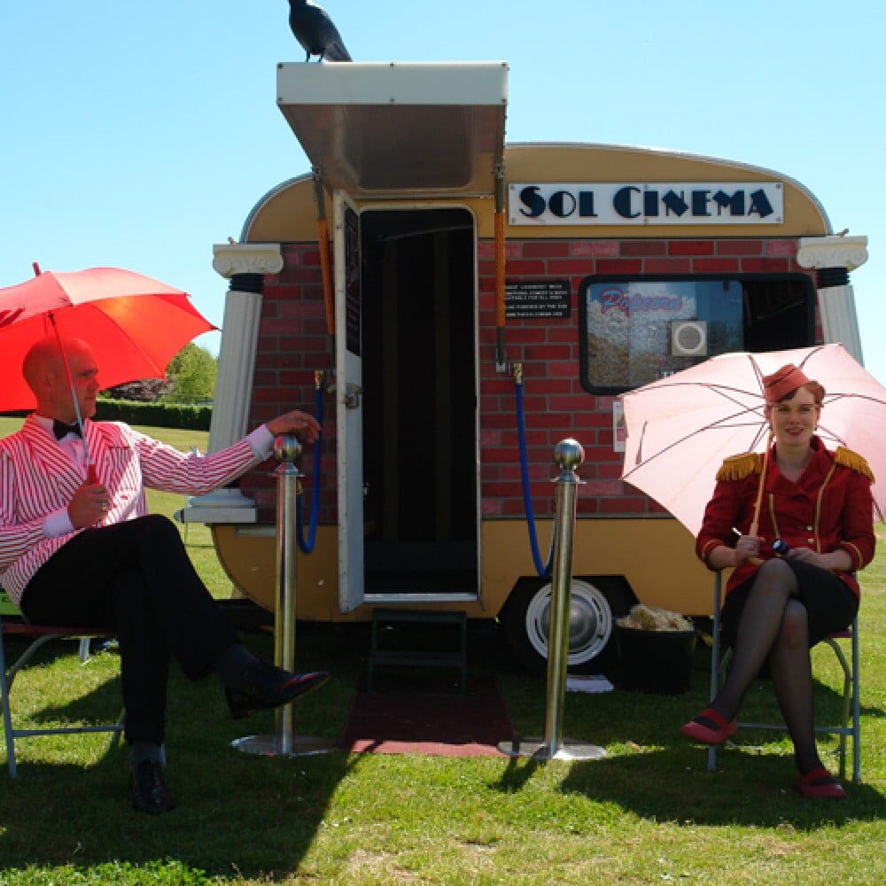 Sol Cinema - The Worlds Smallest Solar Powered Cinema - Appetite